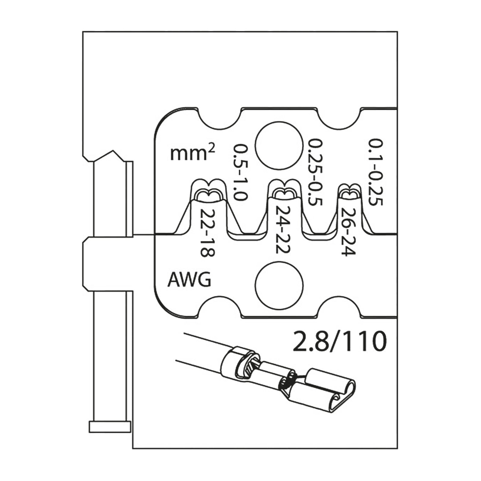 GEDORE 8140-09 - Flat connector module (1830635) | Ferrotechnics ...